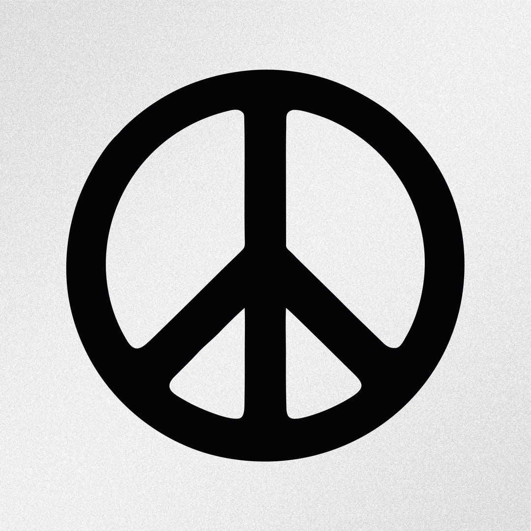 Peace Symbol Car Laptop Motorbike Vinyl Decal Sticker - Etsy