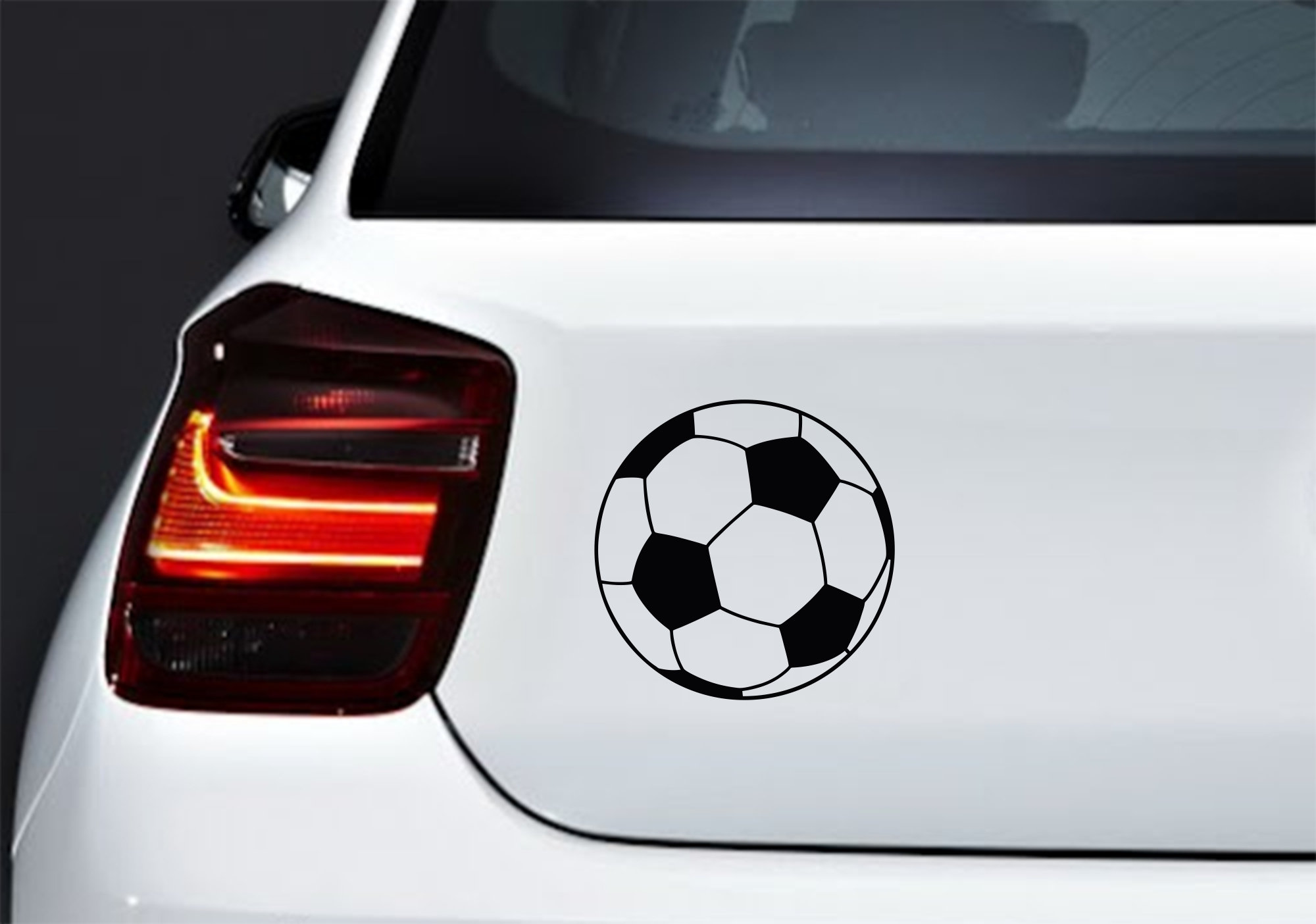 Soccer Ball Football Car Laptop Motorbike Vinyl Decal Sticker - Etsy