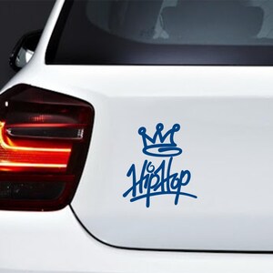 Hip-hop Crown Rap Graffiti Street Art Vinyl Decal Sticker - Etsy