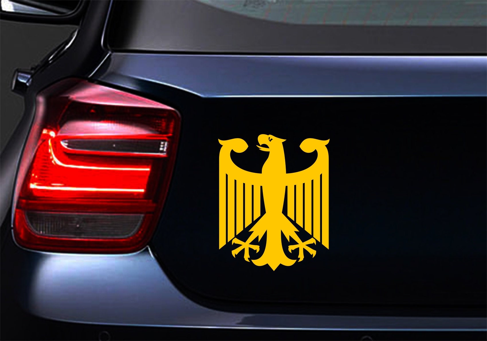 German Eagle Bundesadler Deutschland Vinyl Decal Sticker - Etsy