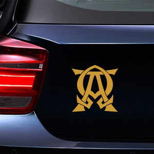 Alfa Omega Symbol Car Laptop Motorbike Vinyl Decal Sticker - Etsy