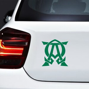 Alfa Omega Symbol Car Laptop Motorbike Vinyl Decal Sticker - Etsy