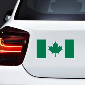 Flag of Canada Maple Leaf Car Laptop Motorbike Vinyl Decal Sticker - Etsy