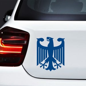 German Eagle Bundesadler Deutschland Vinyl Decal Sticker - Etsy