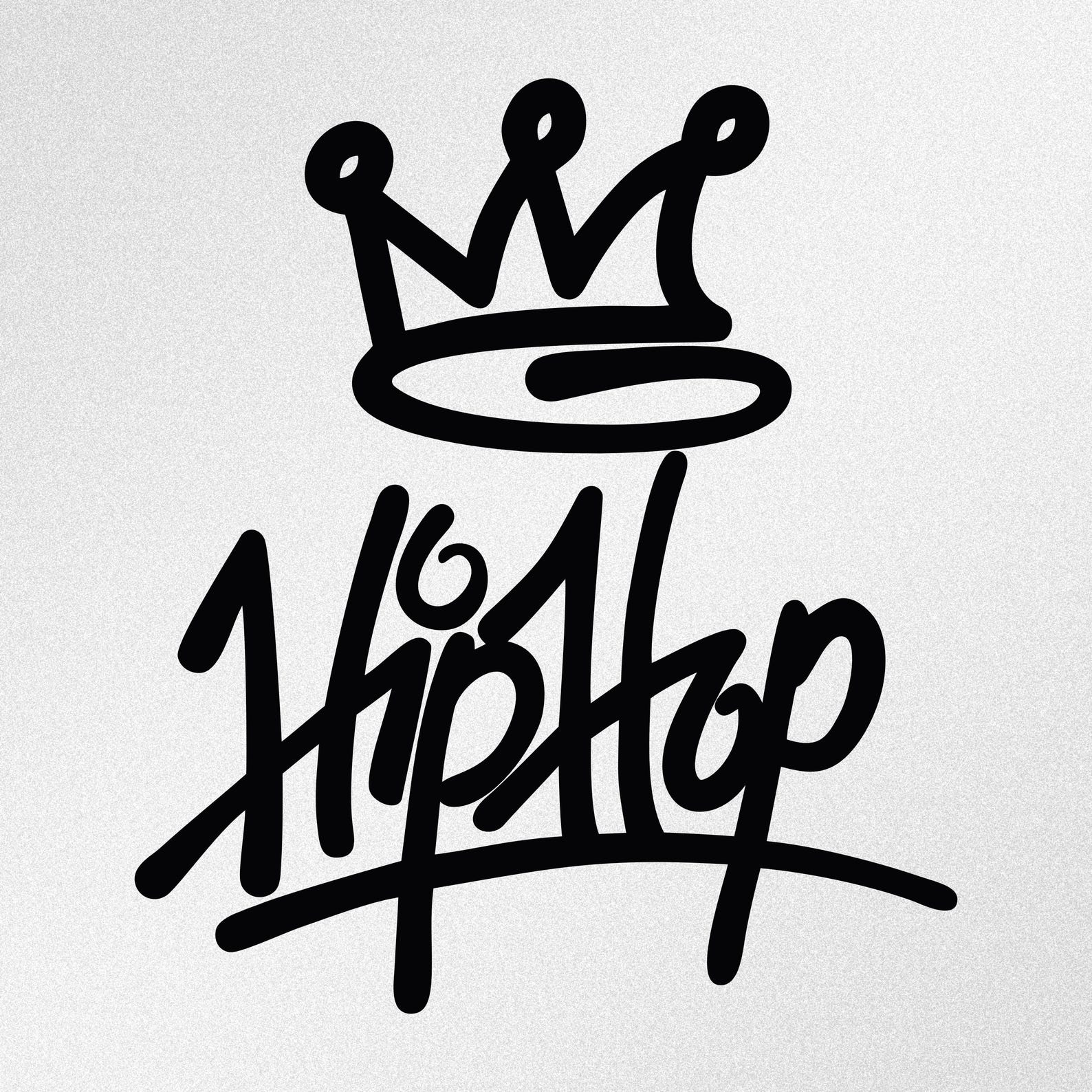 Hip-hop Crown Rap Graffiti Street Art Vinyl Decal Sticker - Etsy