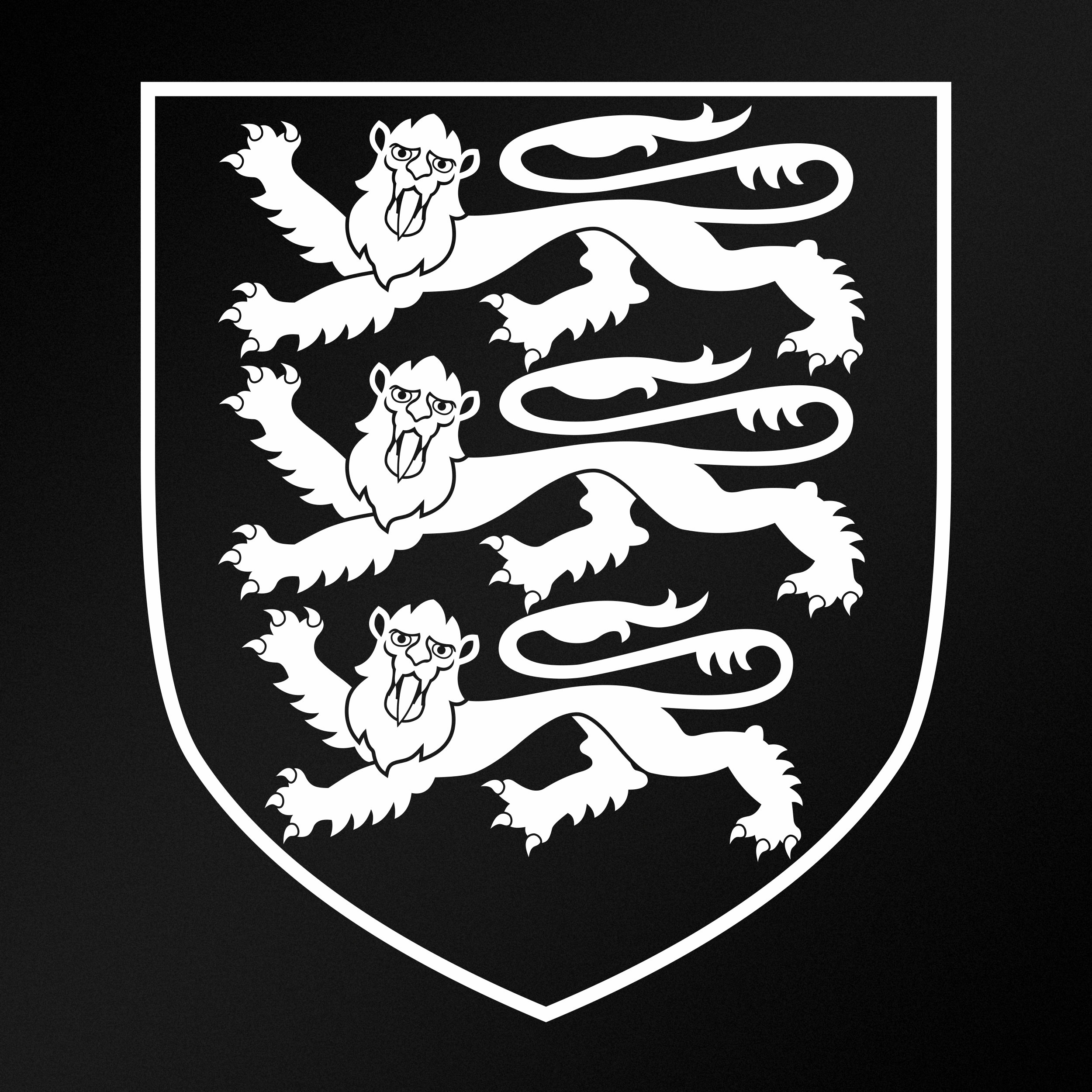 Three Lions Royal Arms of England Crest Symbol Vinyl Decal Sticker - Etsy