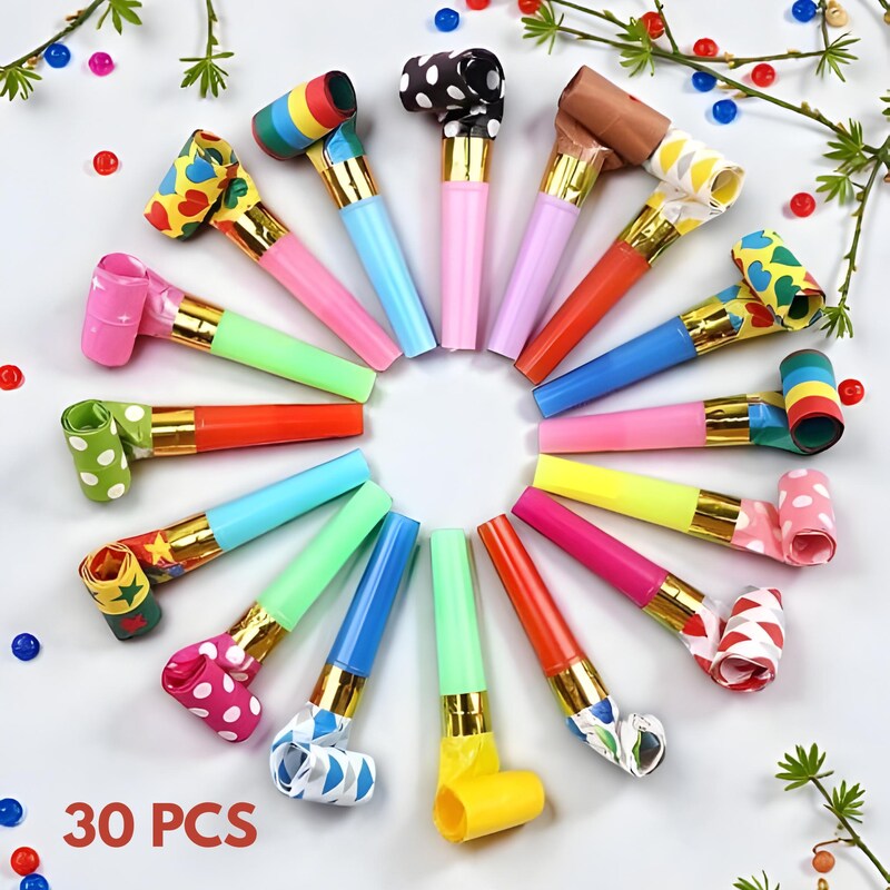 Party Horn Blowers - Etsy