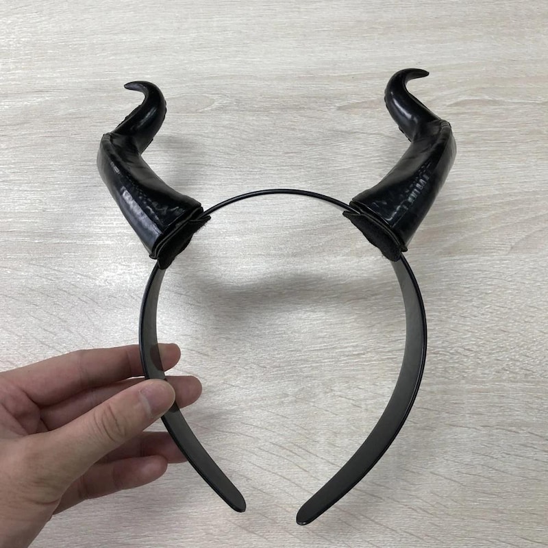 Black Demon Horns - Etsy