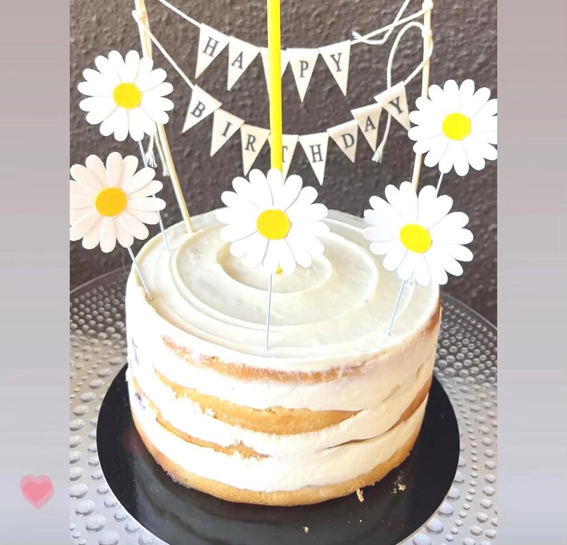 Happy Birthday Flag Cake Topper, Happy Birthday Cake Bunting Topper ...