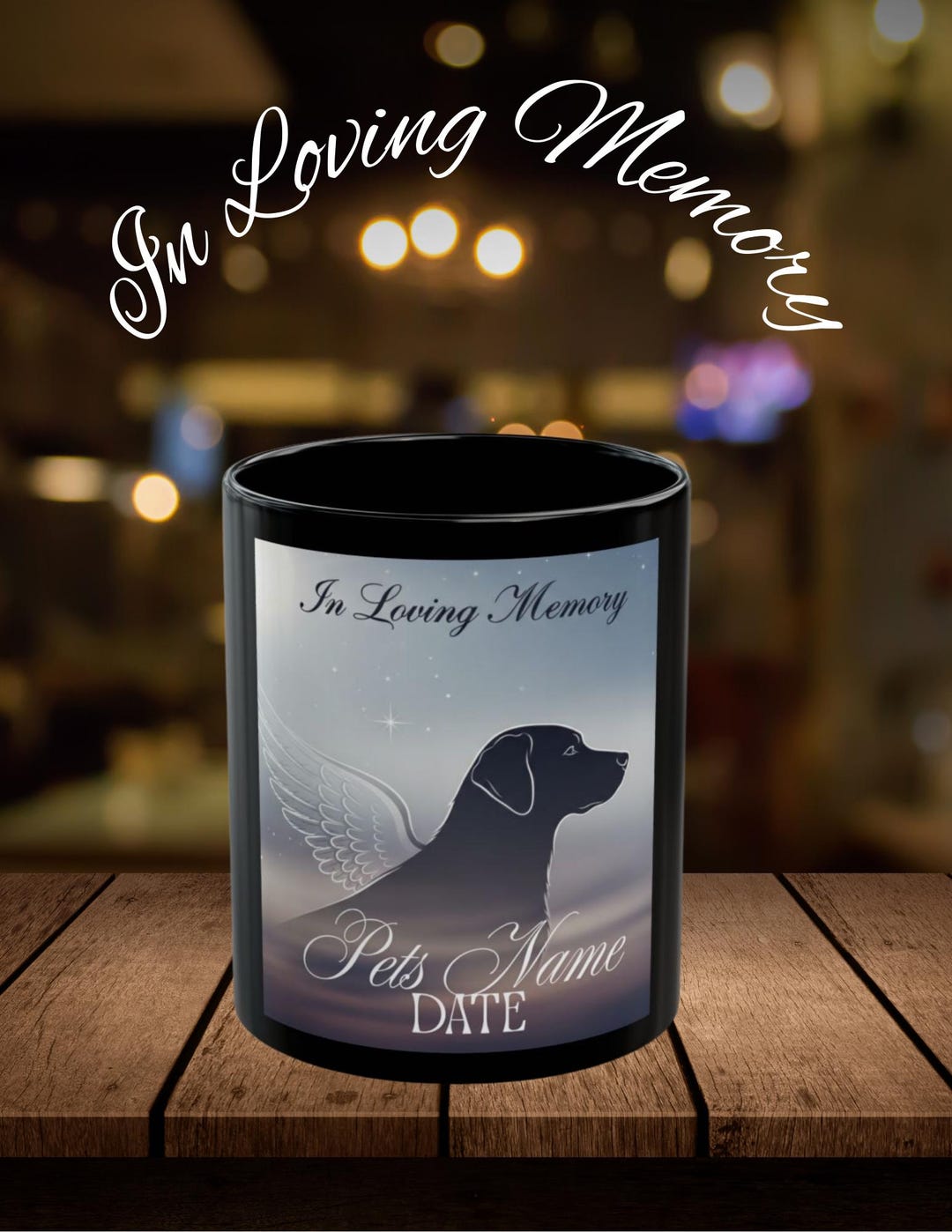 Personalized Pet Memorial Mug - in Loving Memory, Custom Dog Mug ...