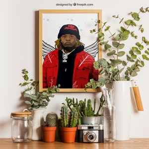 Gunna Png Ready to Print Printable Design Artist 90s Bts - Etsy