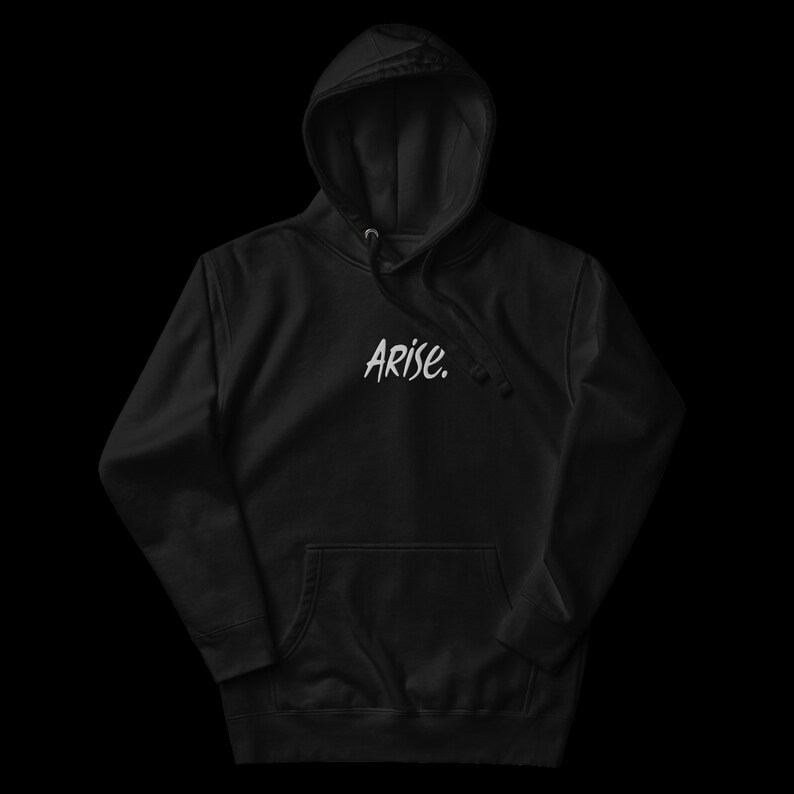 Solo Leveling Arise Embroidered Hoodie Sweatshirt / Anime Hoodie / Solo ...