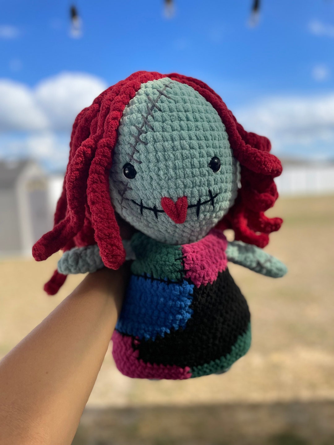 Sally, Red Head Crochet Amigurumi Doll - Etsy