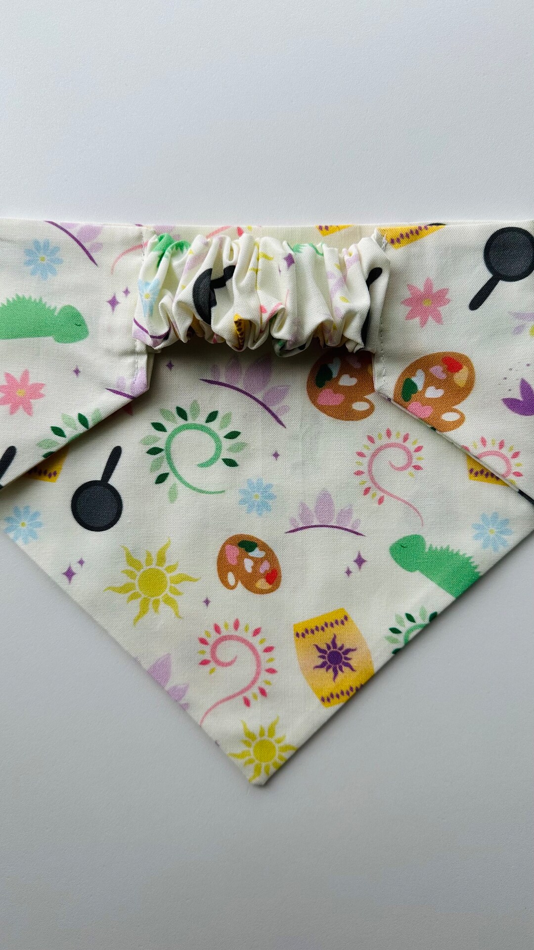 Frying Pan, Who Knew? • Princess Inspired Dog Scrunchie Bandana - Etsy