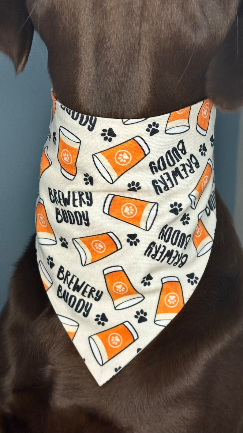 Brewery Buddy • Dog Scrunchie Bandana - Etsy New Zealand