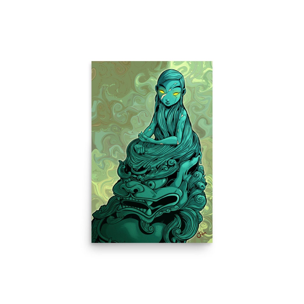 Guardian Spirit Art Poster - Etsy