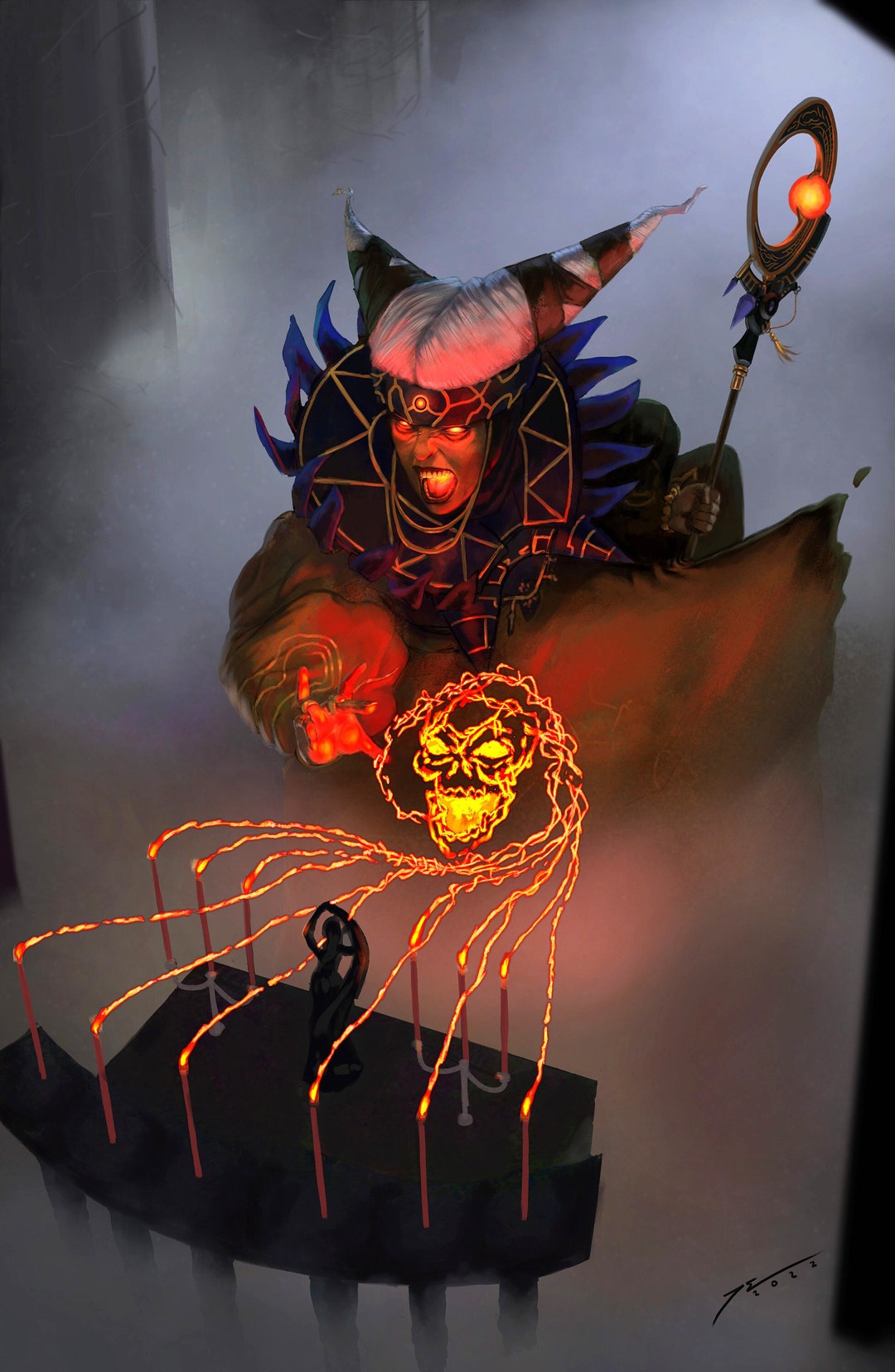 Rita Repulsa - Mighty Morphin Power Rangers - 11x17 Art Print - Etsy