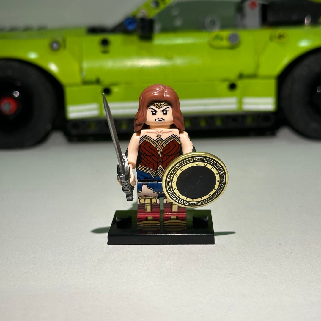 Building Blocks Wonder Woman Custom - Etsy