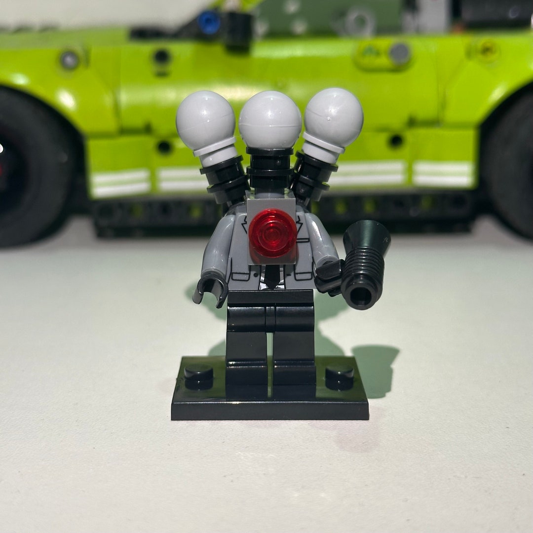 Building Blocks Skibidi Man Custom - Etsy