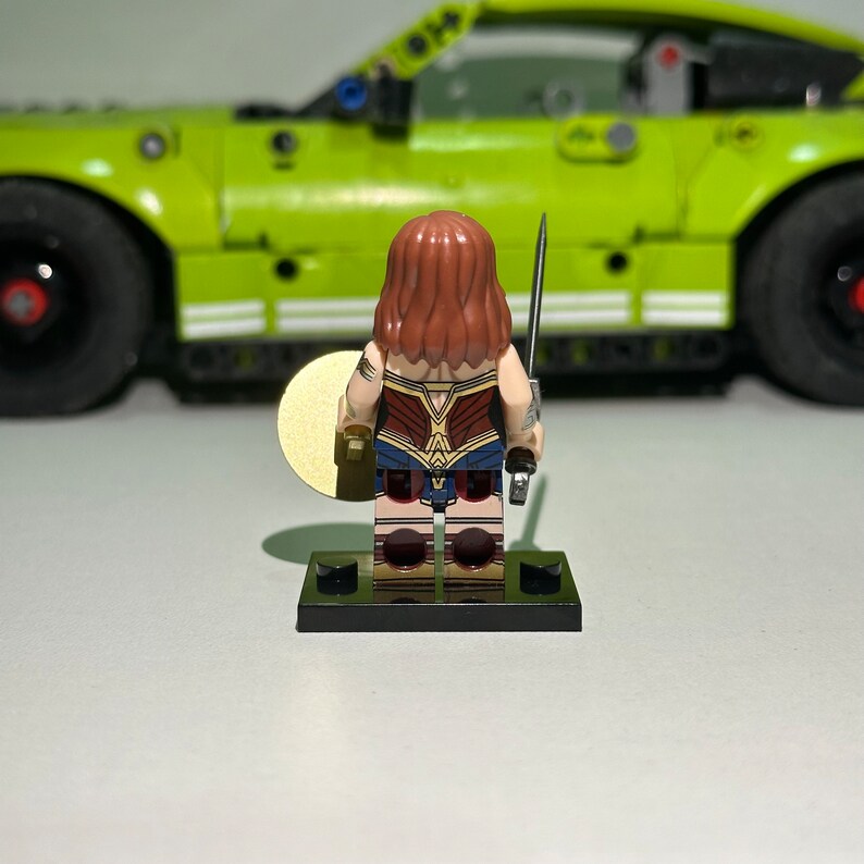 Building Blocks Wonder Woman Custom - Etsy