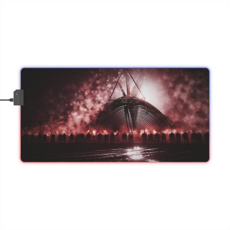 Attack on Titan LED Mouse Pad Rumbling Design - Etsy