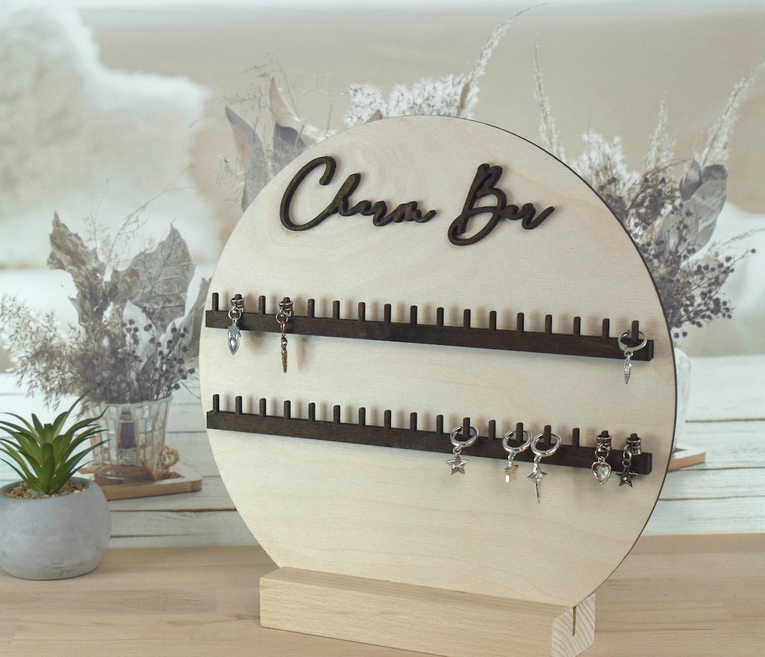 Charm Display Stands, Tabletop Keychain Display, Charm Bar Display ...