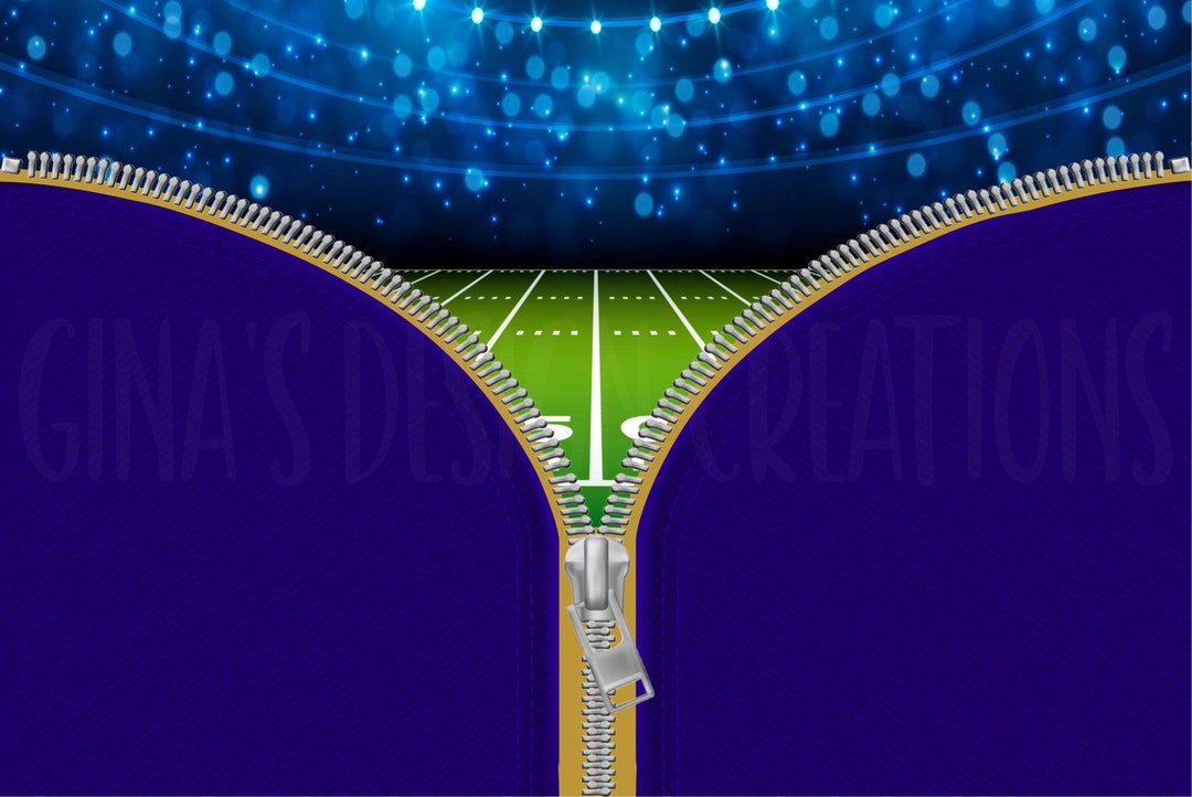 Zipper Blue Lights Sublimation Wallpaper03 - Etsy