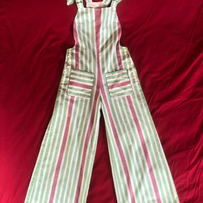 Striped Overalls - Etsy