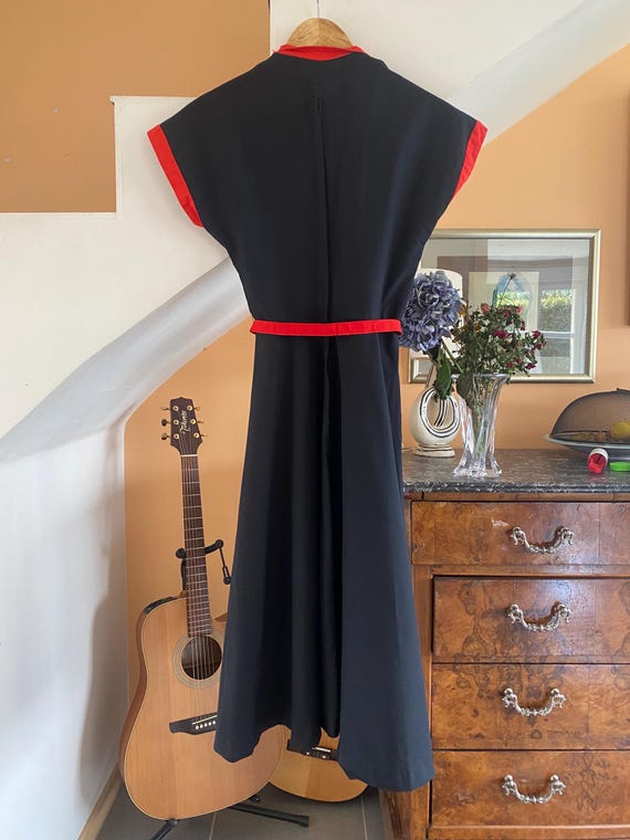 1970s does 1940s Ann Reeves and co vintage dress with… - Gem