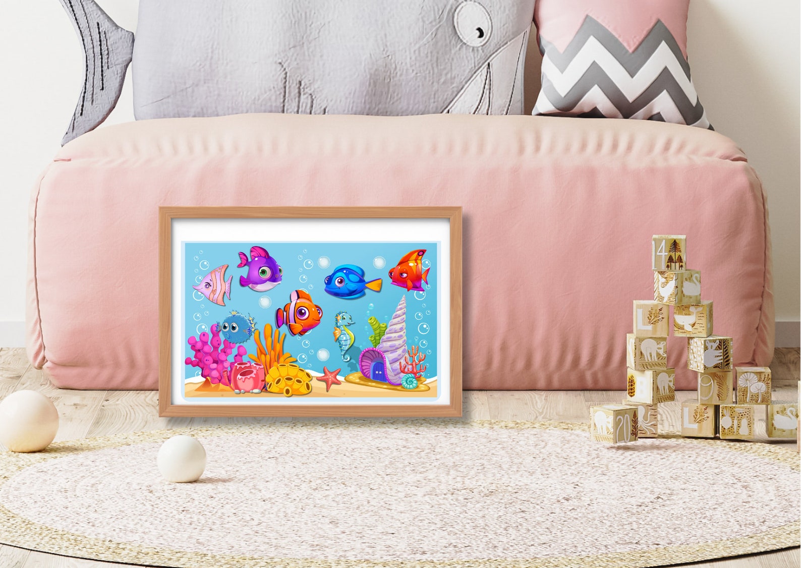 DIY Printable Small Aquarium Kit for Kids Create Your Own Fish Tank ...