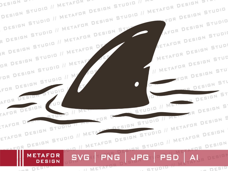 Shark Fin Svg Png Jpg Digital Download Files Cricut Cutting - Etsy