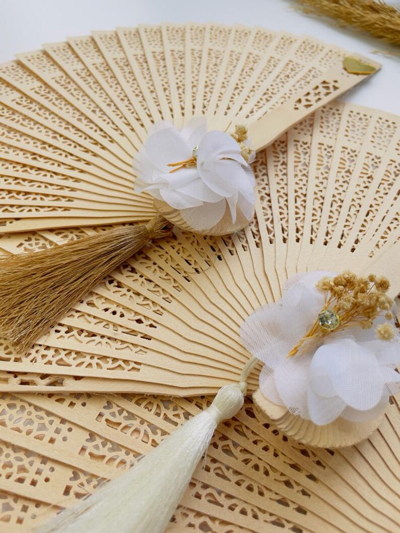 Personalized Natural Wooden Fan Gifts, Hand Fan for Wedding Gift ...