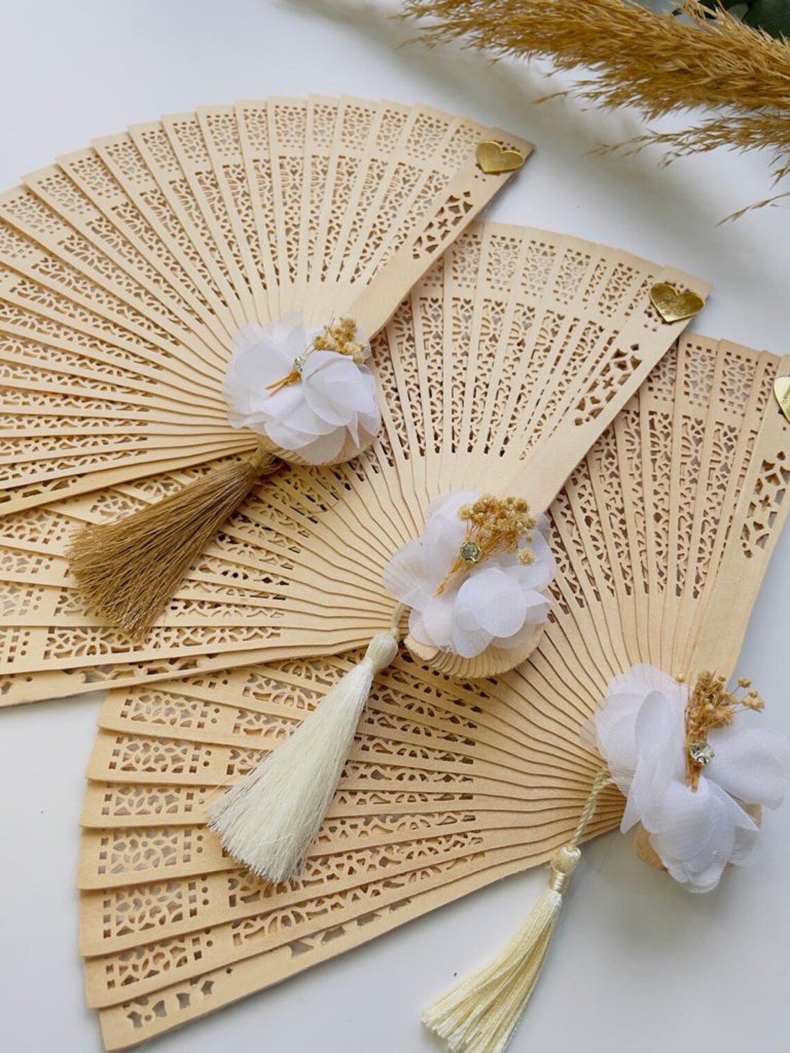 Personalized Natural Wooden Fan Gifts, Hand Fan for Wedding Gift ...