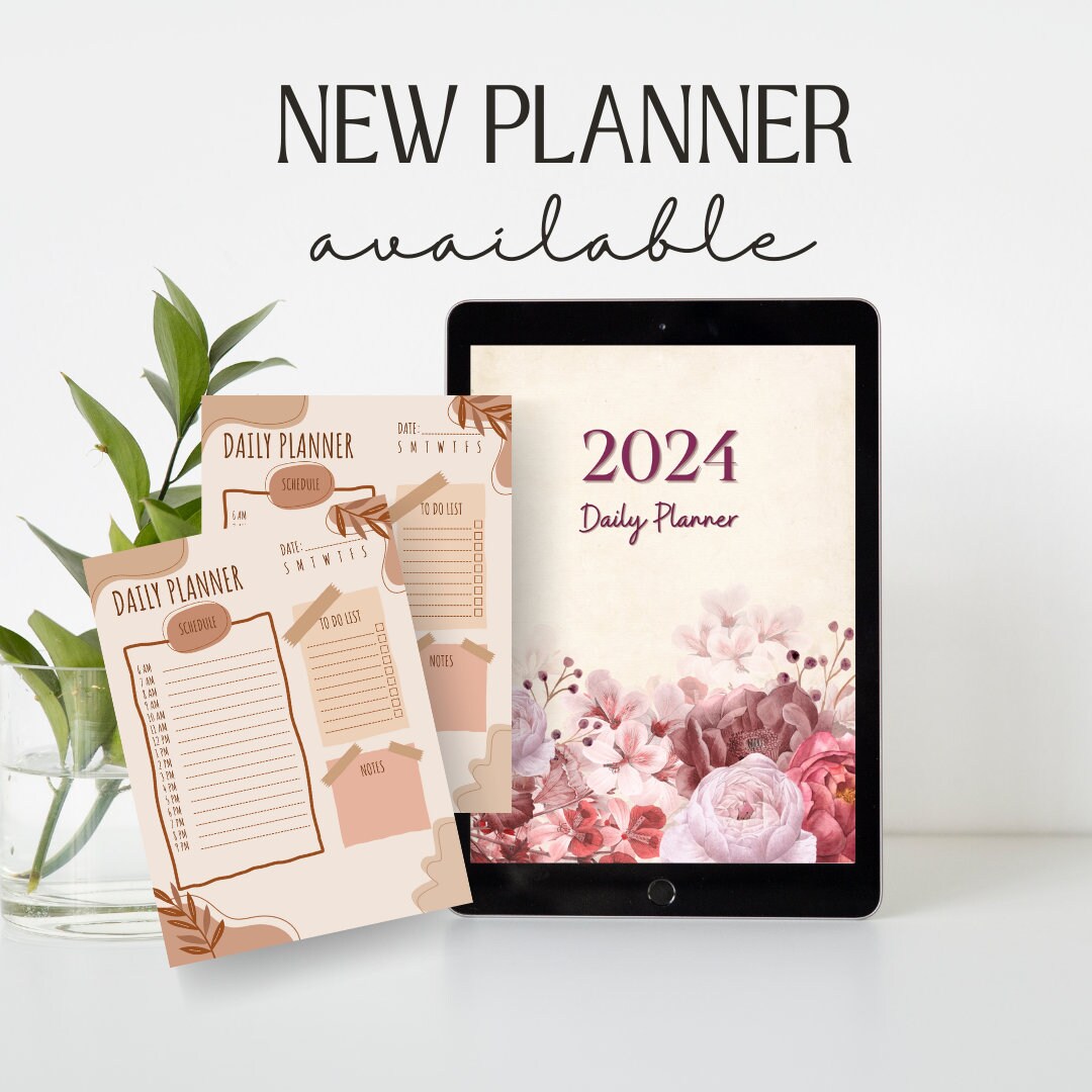 2024 Digital Planner Good Notes Digital Planner 2024 Digital Journal ...
