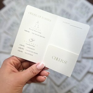 Custom Hotel Key Card Holders for Weddings and Events (pocket Card ...