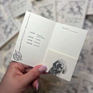 Custom Hotel Key Card Holders for Weddings and Events pocket Card Style ...