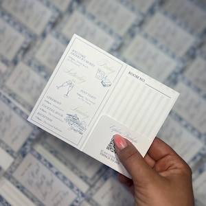 Custom Hotel Key Card Holders for Weddings and Events (pocket Card ...