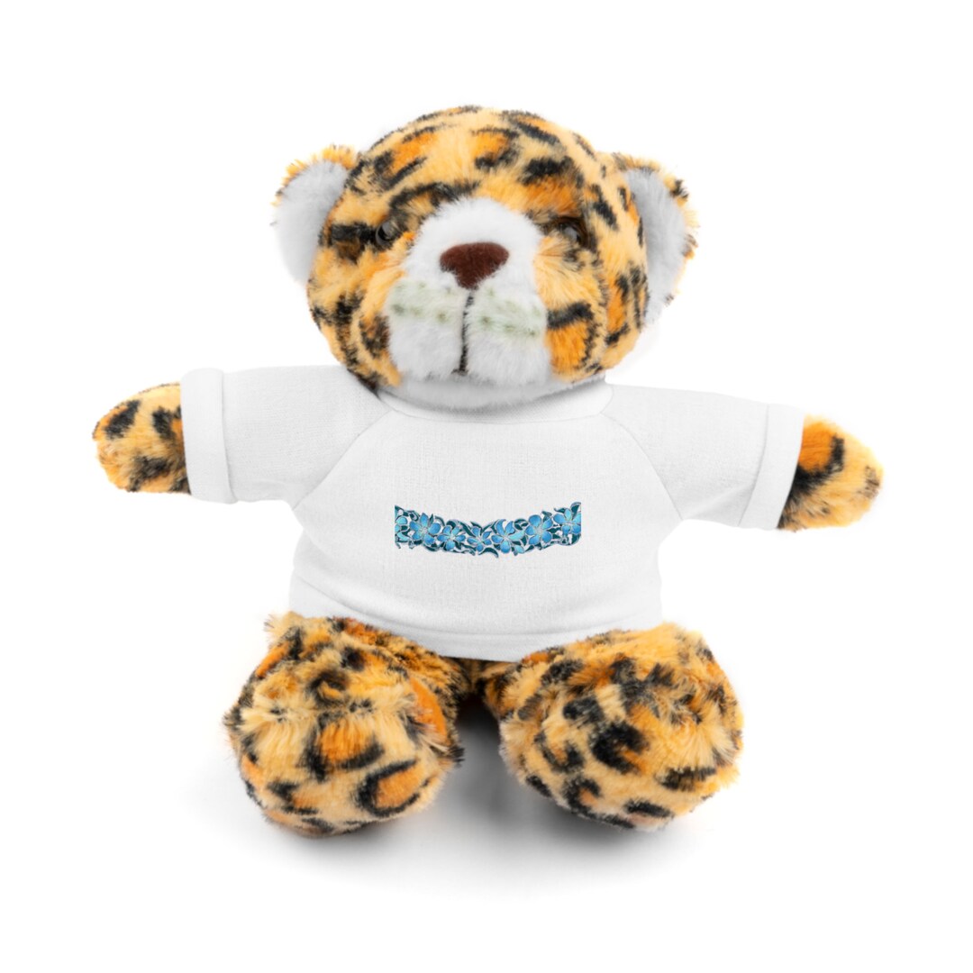 Blue Hawaii Custom Hawaiian Keiki Print Stuffed Animals With Tee, Baby ...