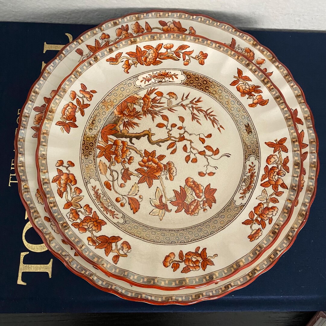 Copeland Spode India Tree Plates - Etsy