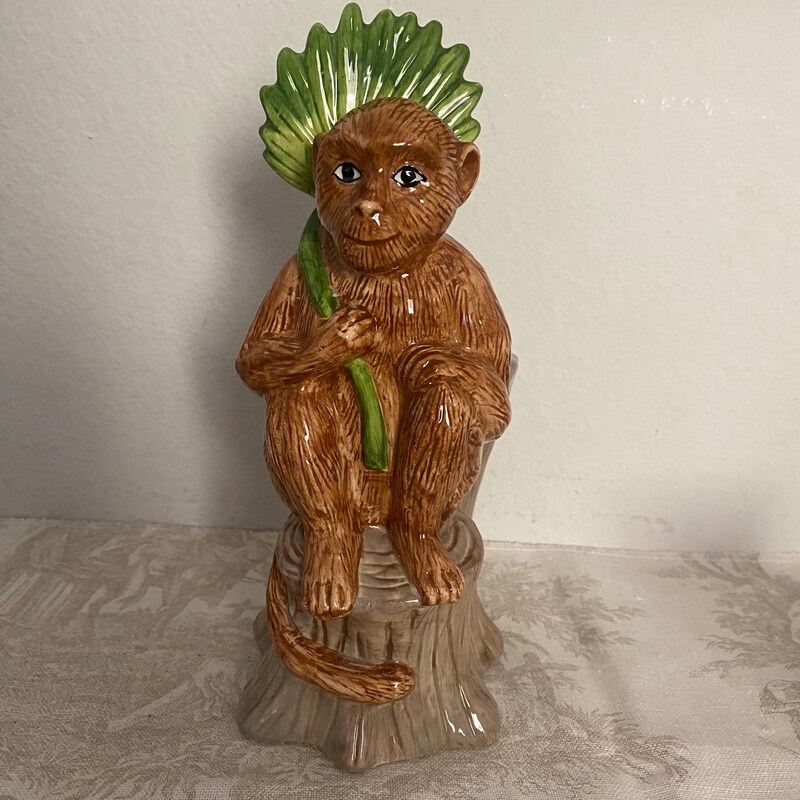Ceramic Monkey - Etsy