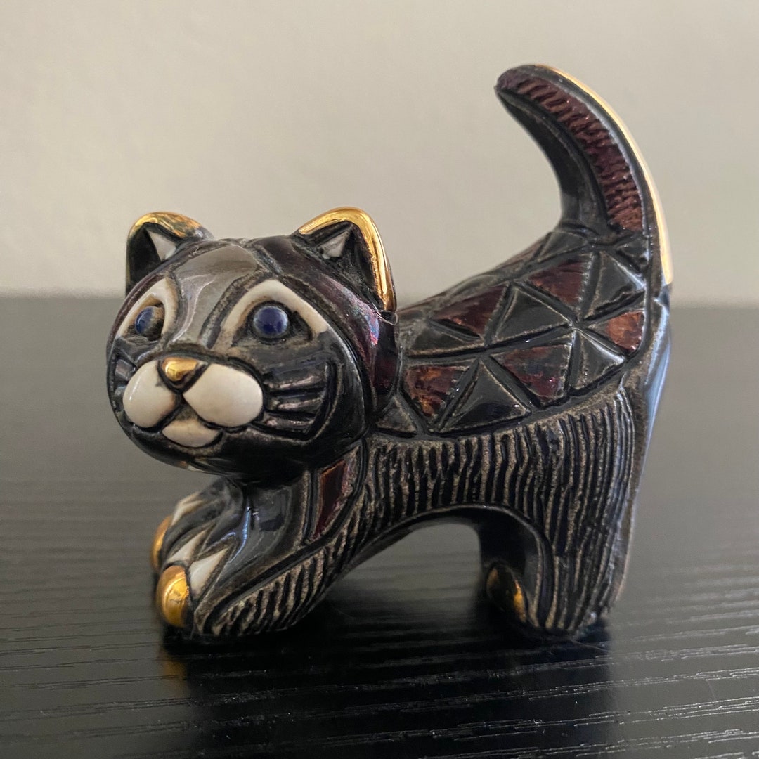 Artesania Rinconada 1715 Small Cat Figurine - Etsy