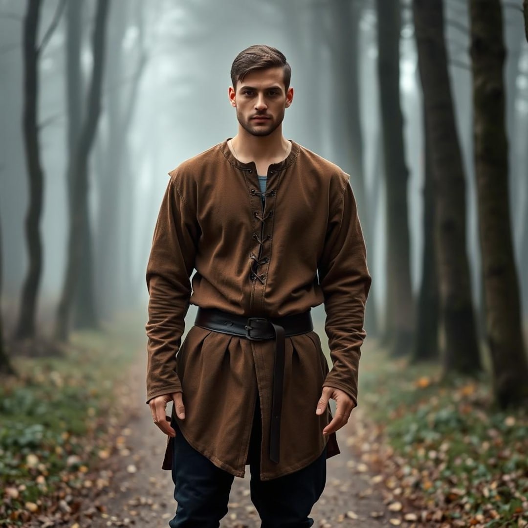Men's Norse Viking Tunic | Warrior Renaissance LARP Costume ...