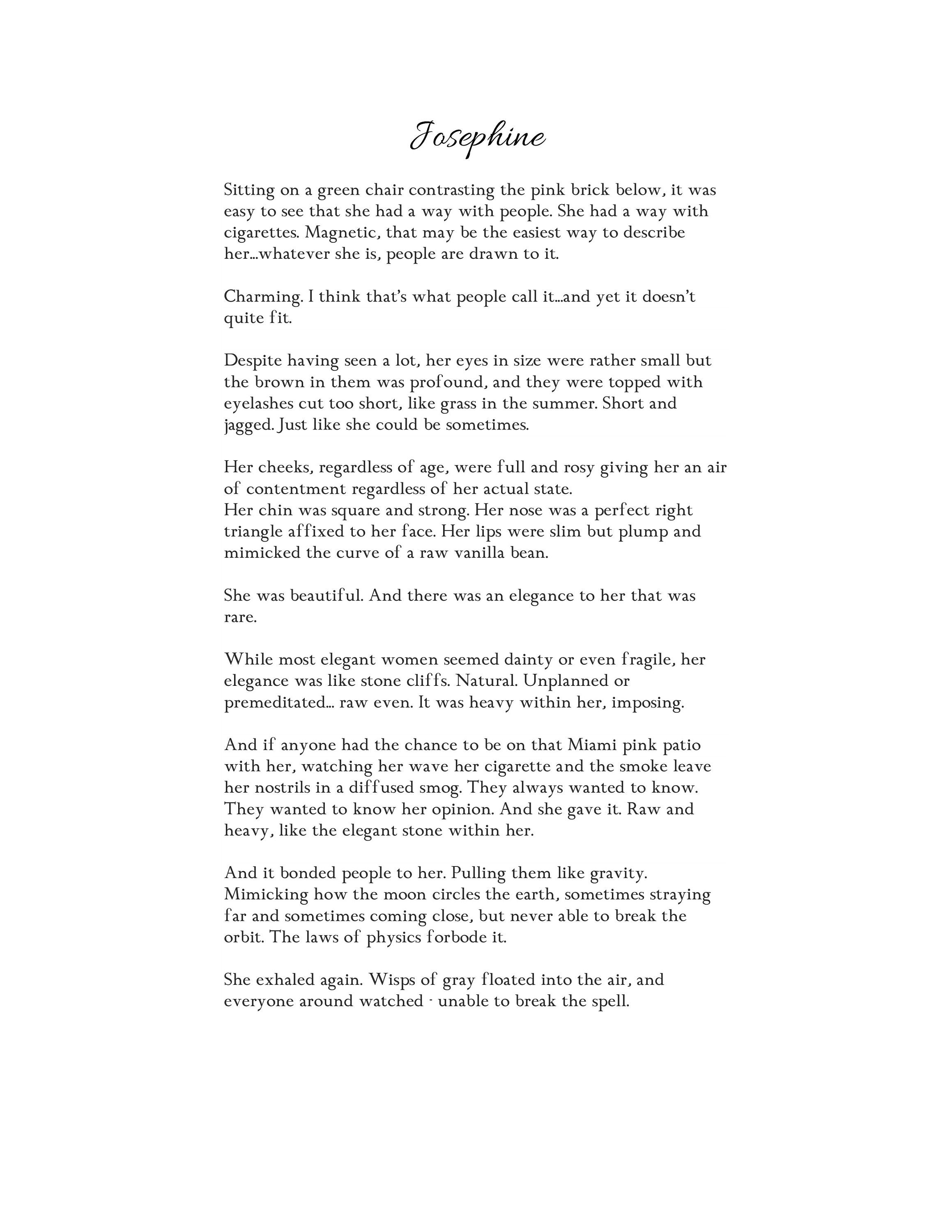 TIER 1 - Custom Gift - Personalized Written Portrait - Tell Someone How ...