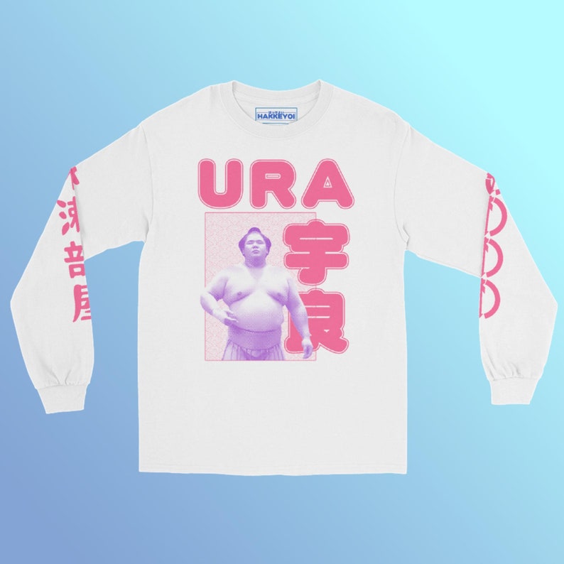 Ura 'hero of Osaka' Sumo Long-sleeve Shirt - Etsy