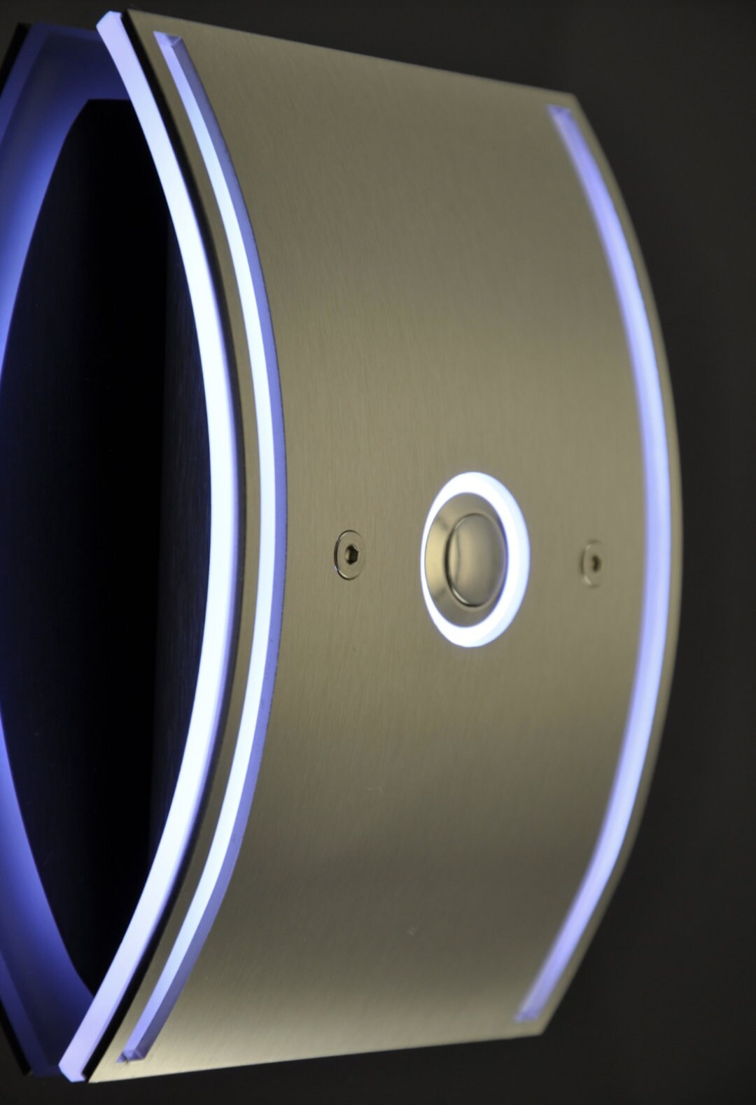 Modern Stainless Steel LED Light Doorbell Various Designs Acrylic Plexi ...