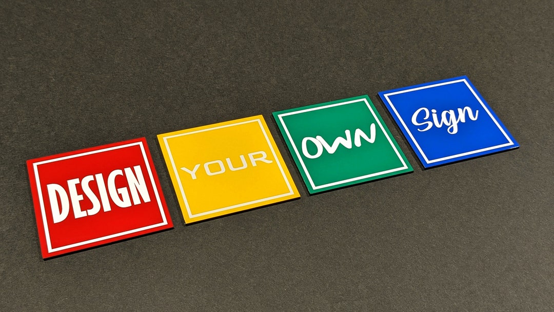 0.125" / 3mm ACM Composite Aluminum Material Sheeting Signs Blanks ...