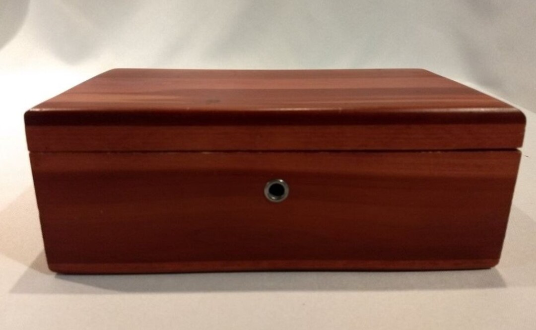 Lane Cedar Jewelry Box - Etsy