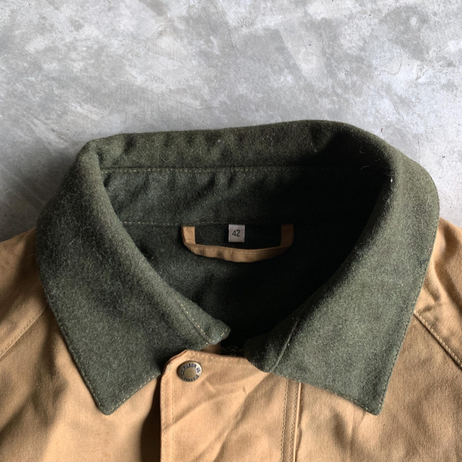 Vintage ‘filson’ Tin Cloth Linen Hunter Jacket / ヴィンテージ『フィルソン』ティンクロス ...