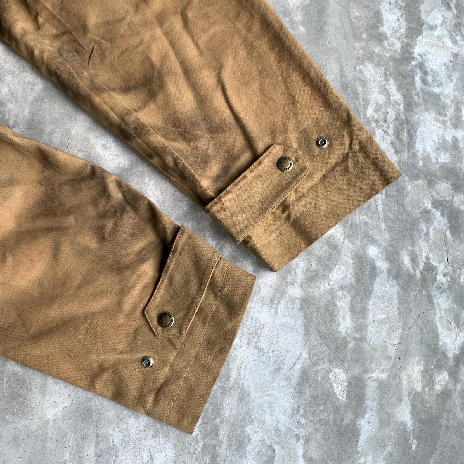 Vintage FILSON Tin Cloth Linen Hunter Jacket - Etsy