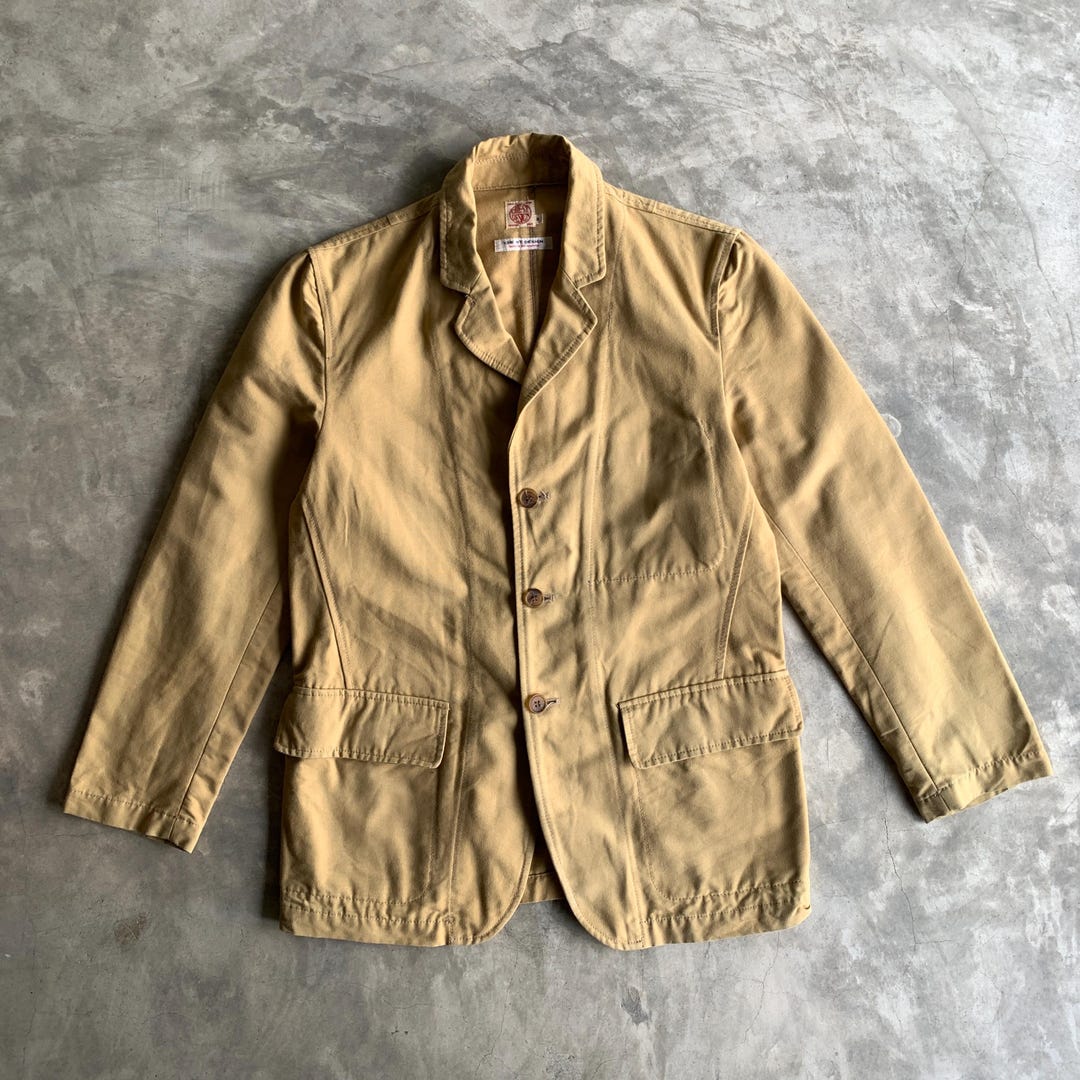 Vintage Che-st Design Chore Coat Japan - Etsy
